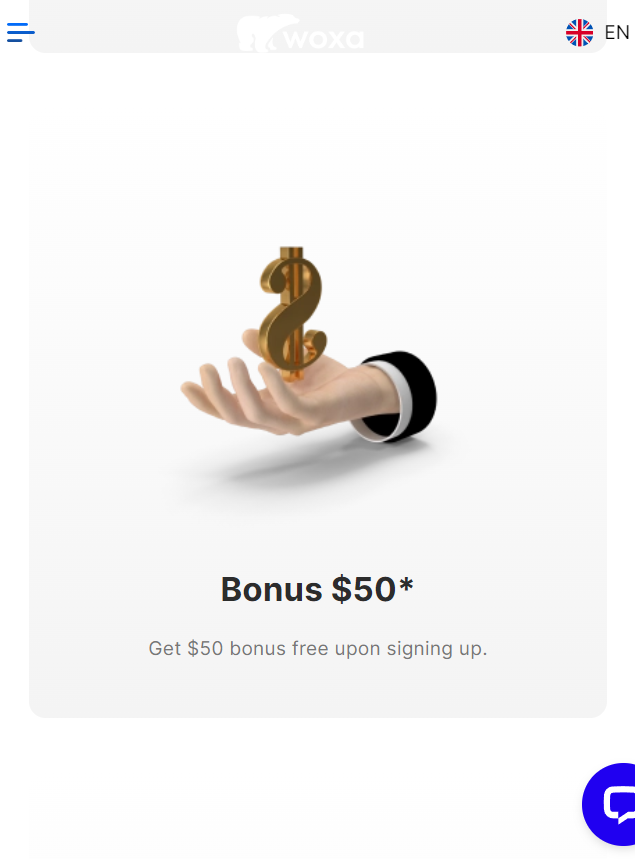 Woxa โบนัสเทรดฟรี 50 USD เงื่อนไขมีอะไรบ้าง - DOJIPEDIA